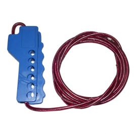 Multipurpose Scissor Cable Lockout Blue
