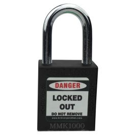 OSHA Safety Isolation Lockout Padlock - Metal Shackle with Differ Key ...