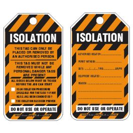 KRM LOTO - ISOLATION (SET OF 10 PCS)