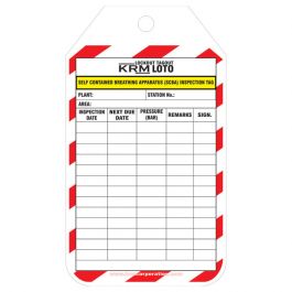 KRM LOTO - SELF CONTAINED BREATHING APPARATUS (SCBA)INSPECTION (SET OF ...