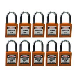 OSHA Safety Isolation Lockout Padlock - Metal Shackle with Differ Key ...
