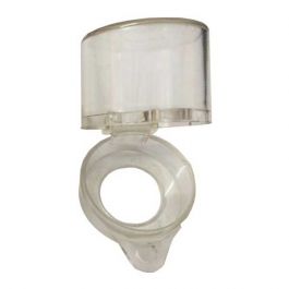 TRANSPARENT EMERGENCY SWITCH/PUSH BUTTON LOCKOUT